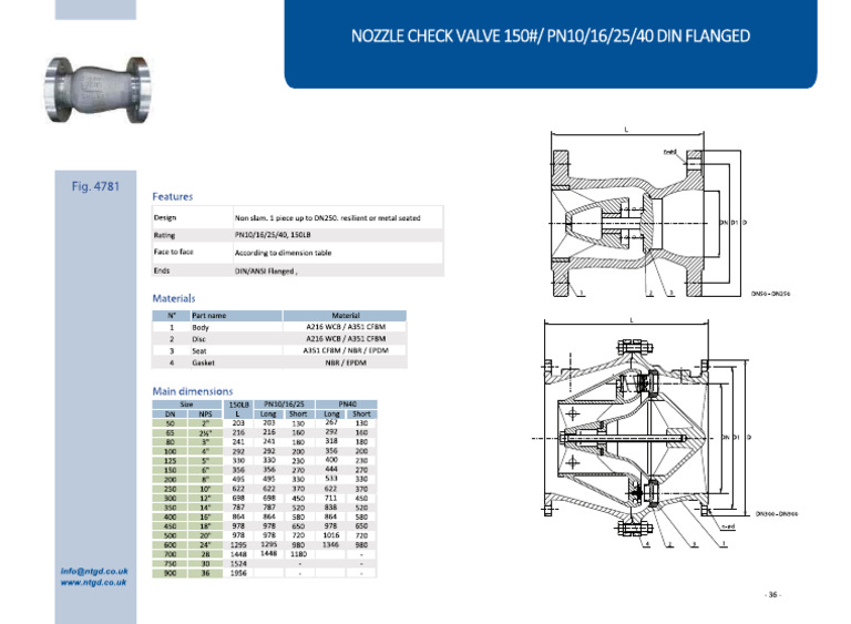 Non Slam Check Valve | PDF