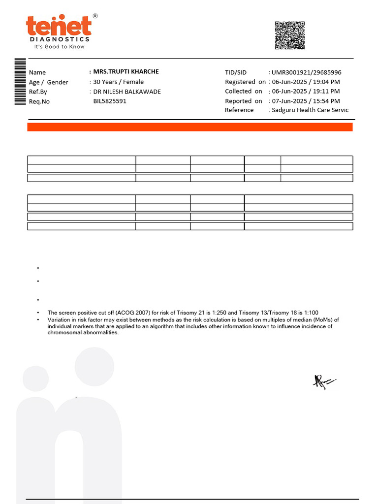 Trupti Kharche - Bil5825591 | PDF | Diseases And Disorders | Medical Specialties