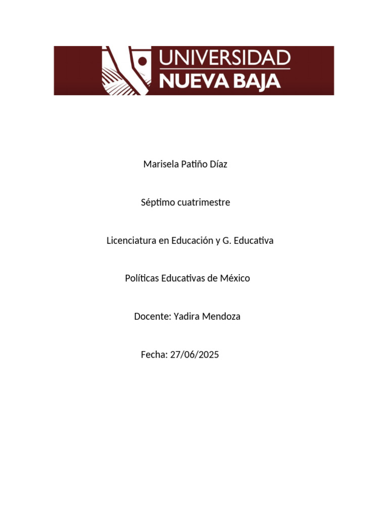Marisela Patiño Día1 | PDF