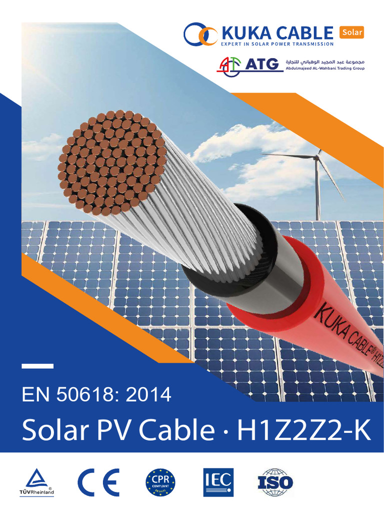 ATG-KUKA CABLE® Solar Cable H1Z2Z2-K Brochure 2024 | PDF | Energía ...
