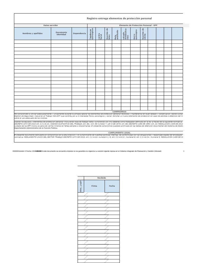 Resgistro de Epp | PDF | Justicia | Crimen y violencia