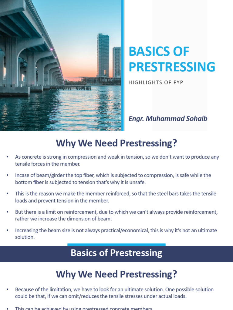 Understanding Prestressing Basics | PDF | Beam (Structure ...