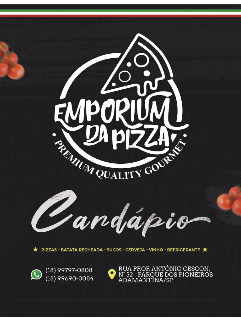 Empório Da Pizza Cardápio Novidades | PDF