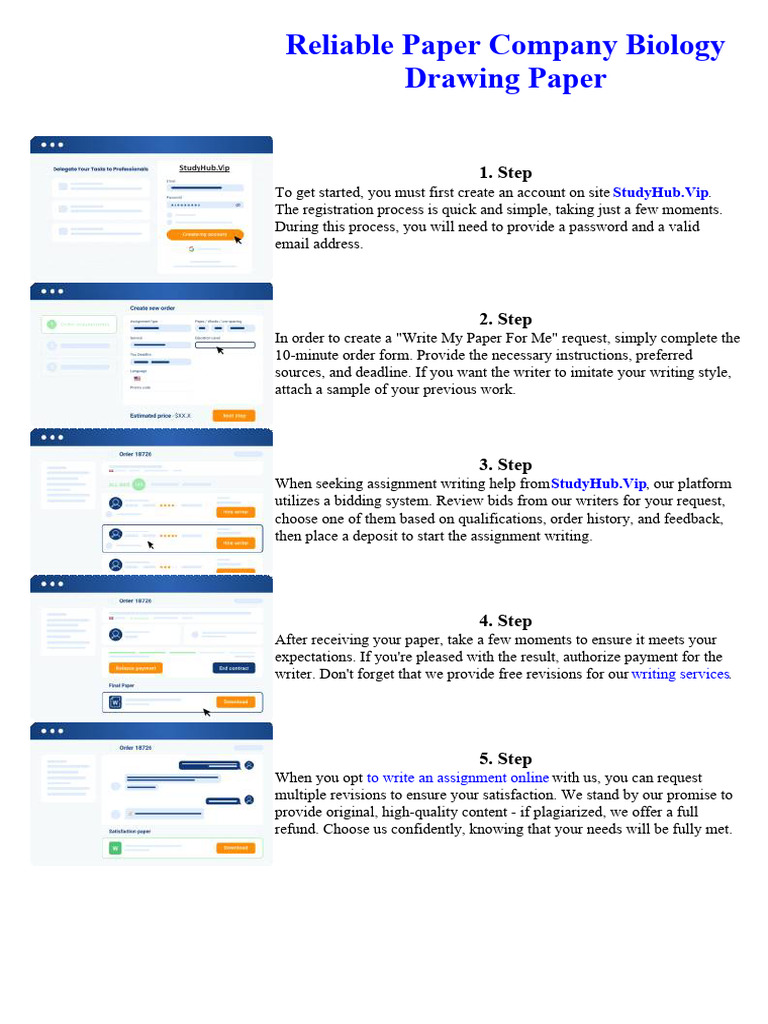 Reliable Paper Company Biology Drawing Paper | PDF | Ten Commandments ...