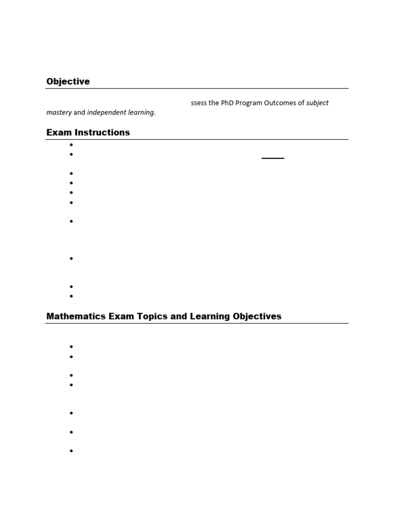 Mathematics Information Sheet Samples 2017 0 | PDF | Mathematics ...