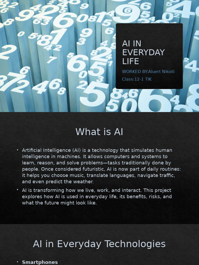 Ai in Everyday Life | PDF