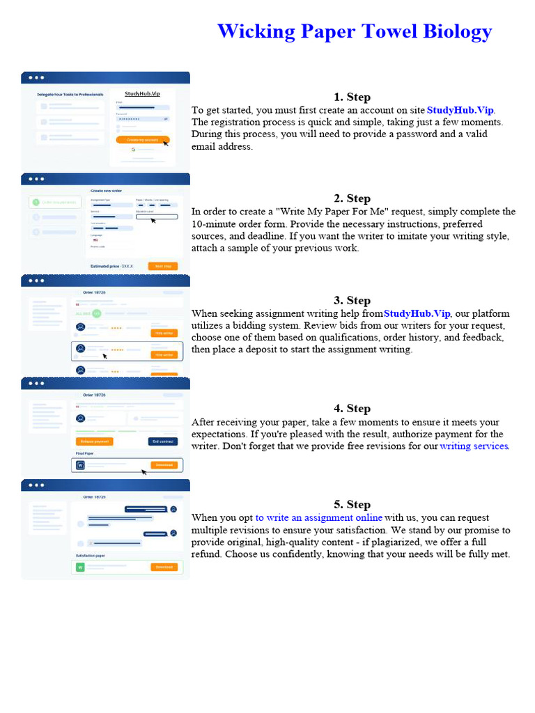 Wicking Paper Towel Biology | PDF | Esther | Huckleberry Finn