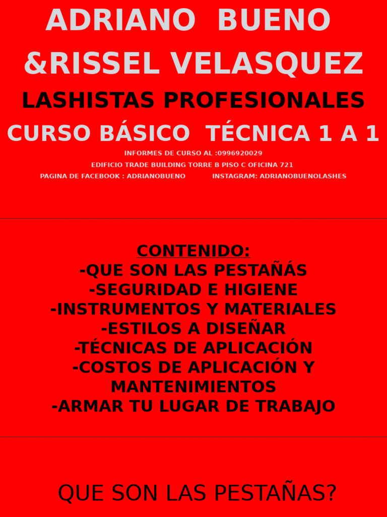 Curso Extencion de Pestanas 1-1 ..2222222 | PDF