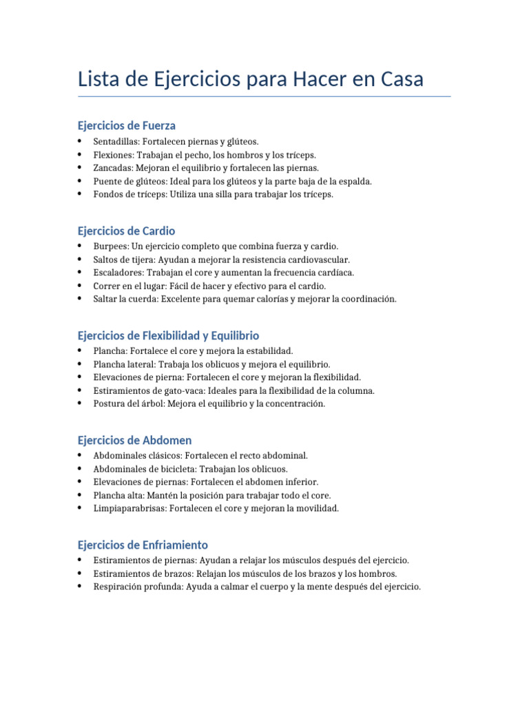 Lista de Ejercicios-1 | PDF