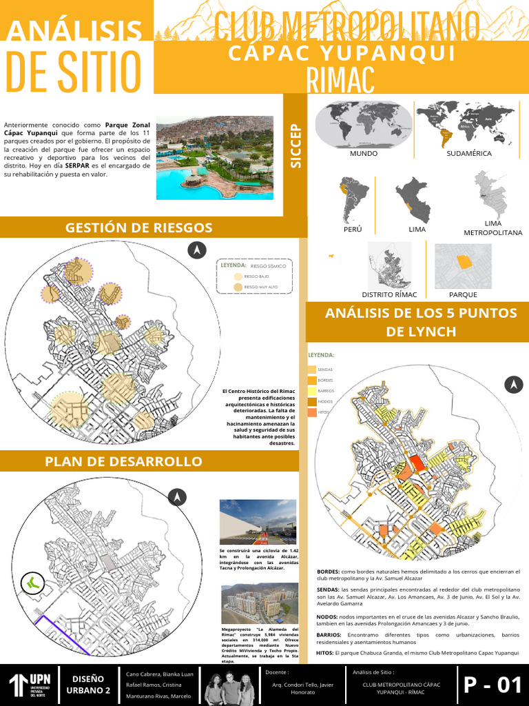 Parque Zonal Cápac Yupanqui en Rímac | PDF