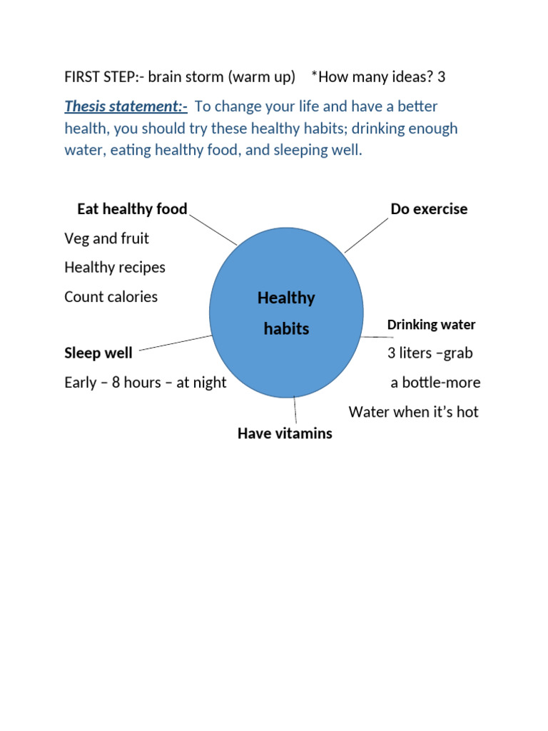 Writing Warm Up | PDF