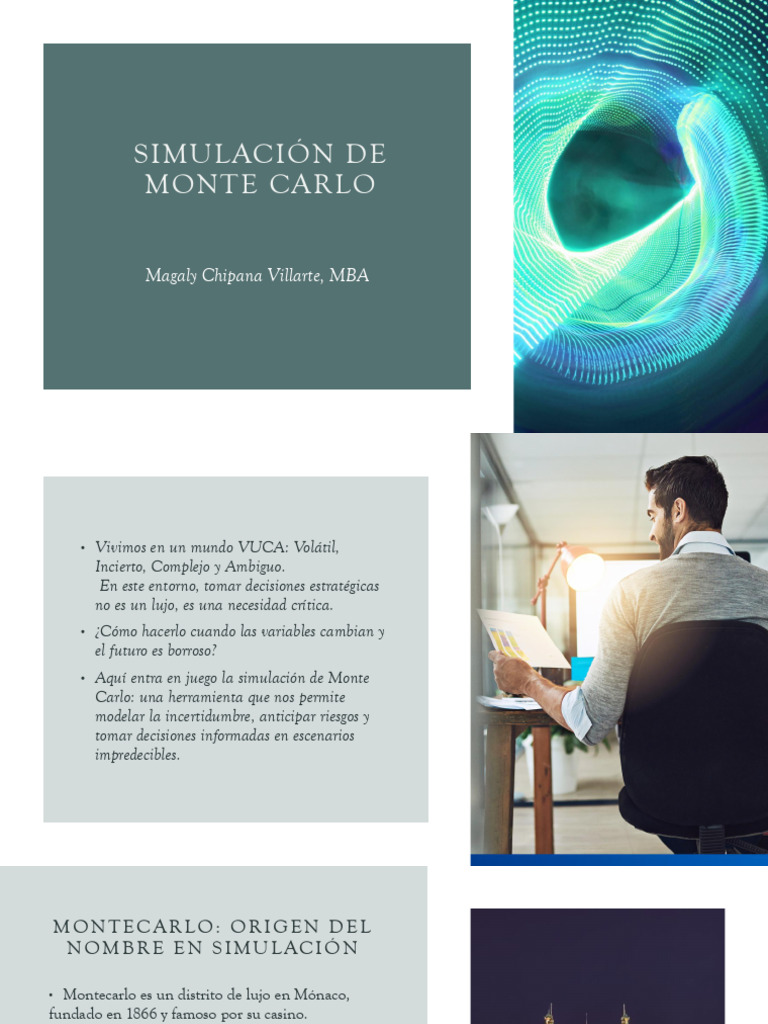 Simulación Montecarlo - Gestión de Riesgos | PDF | Simulación | Método ...