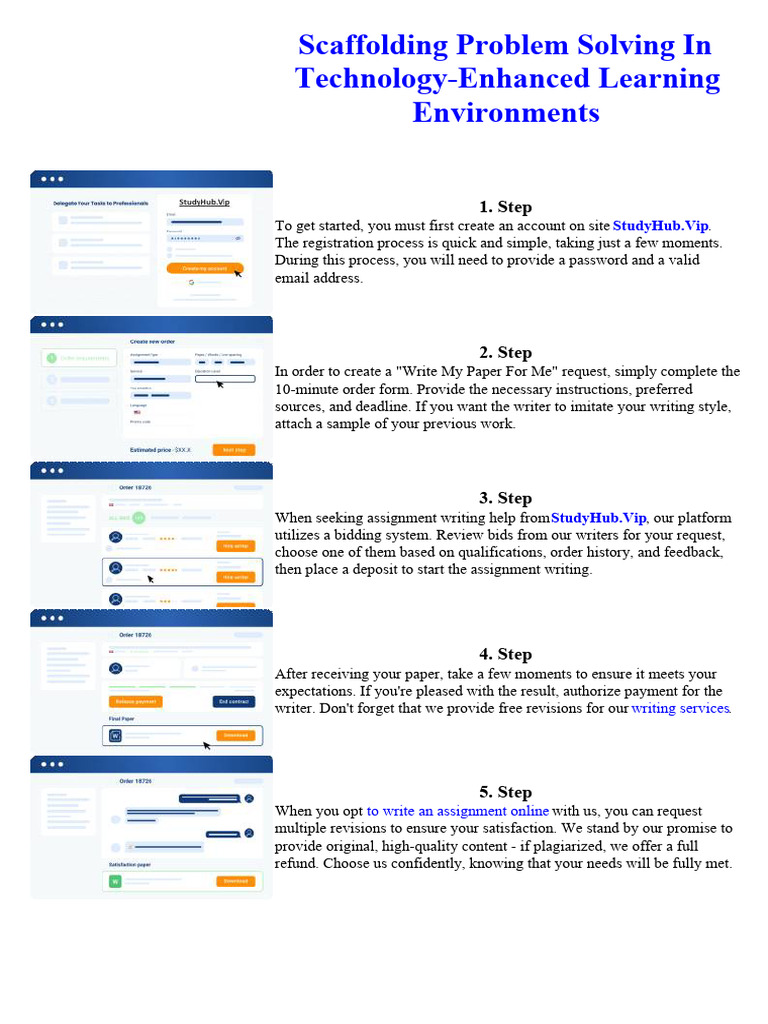Scaffolding Problem Solving in Technology-Enhanced Learning Environments | PDF | Humanism