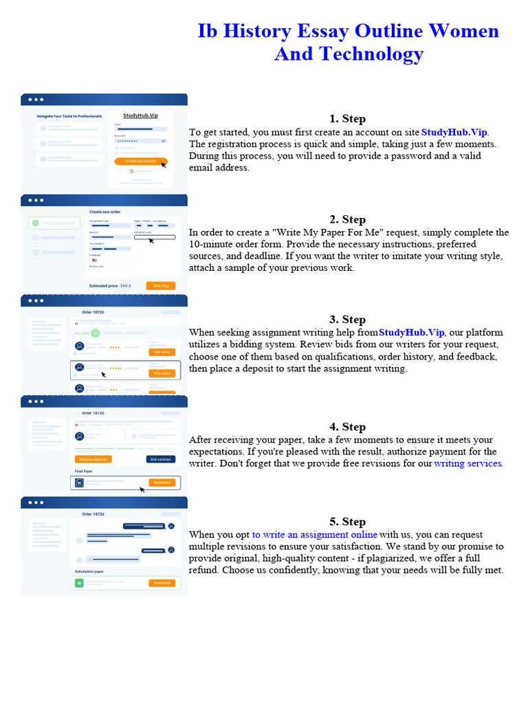Ib History Essay Outline Women and Technology | PDF | Eating Disorder ...