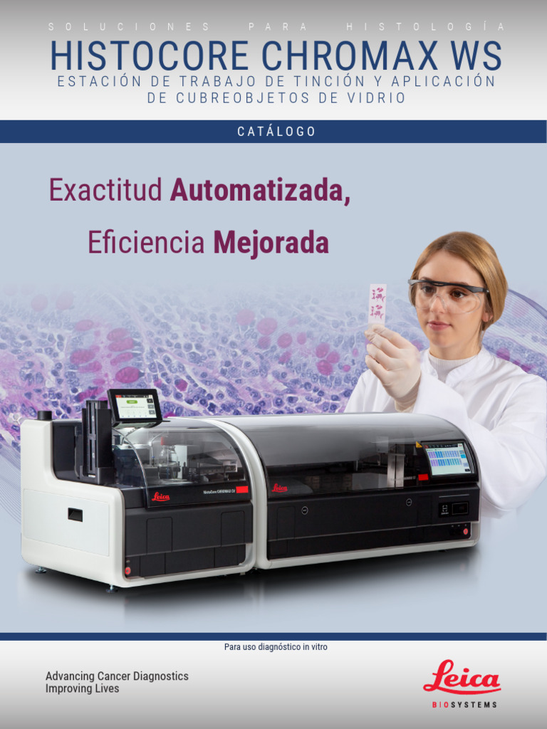 HistoCore CHROMAX Workstation Brochure Rev C - Es ES | PDF