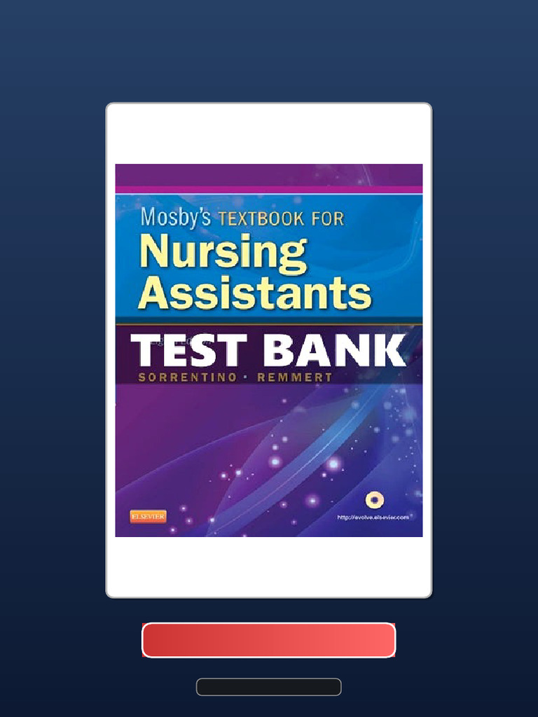 Complete Bundle Mosbys Textbook For Nursing Assistants 8th Edition ...