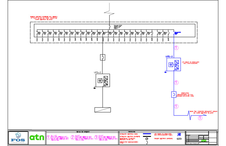 Diagrama Unifilar - Du Ups | PDF