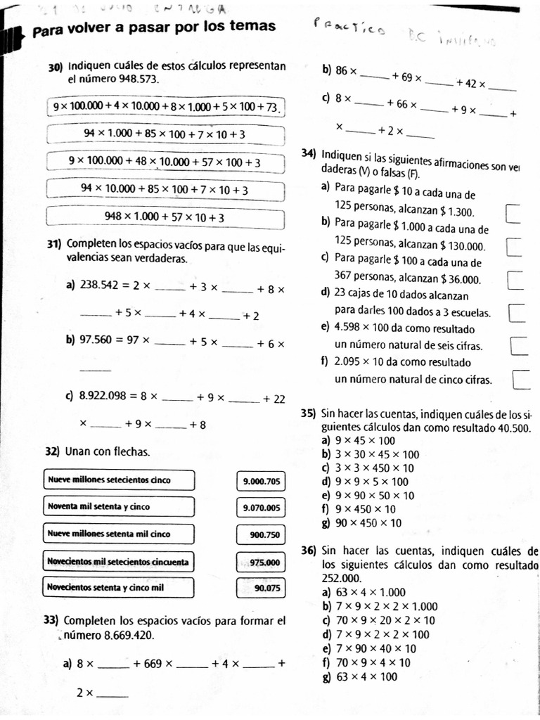 Tarea de Matemática. para Entregar El 26 - 06 | PDF
