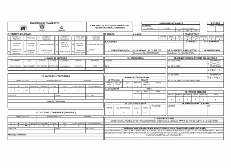 Funal Modelo PDF | PDF | Placa de matrícula del vehículo | Vehículos ...