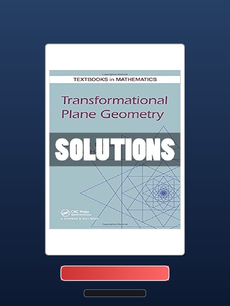 Complete Bundle Transformational Plane Geometry 1 Ed Umble Ebook and ...
