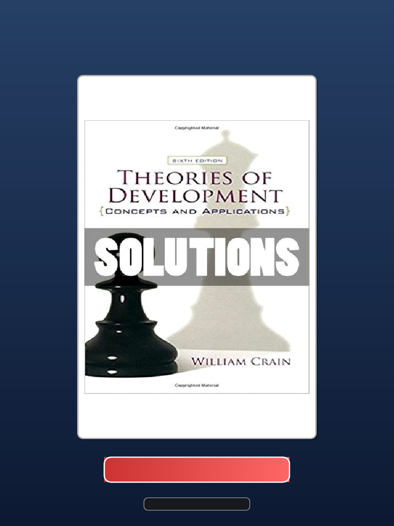 Complete Bundle Theories of Development Concepts and Applications 6 Ed ...