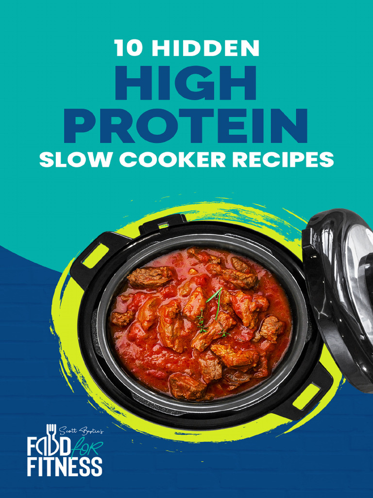 High Protein Slow Cooker Recipes | PDF | Cooking | Bacon