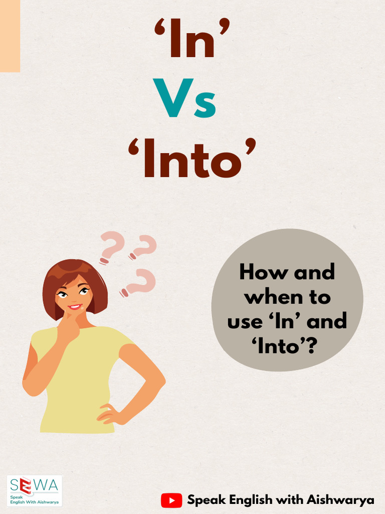 In Vs Into - A76 | PDF