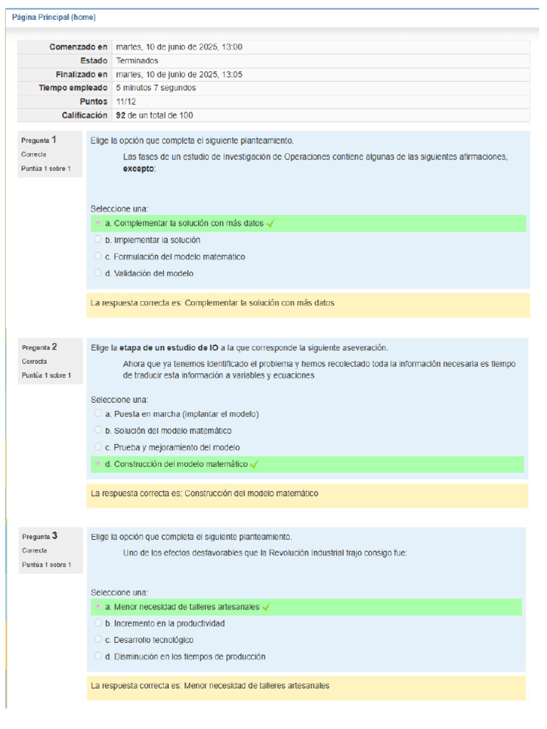 EXAMEN (Conceptos Básicos de La Investigación de Operaciones) | PDF