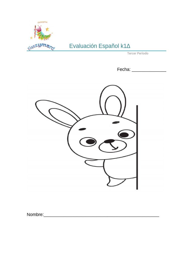Examen Preescolar k1 Tercer Parcial | PDF