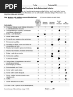 Lower Extremity Functional Scale-Spanish - 250206 - 155008 | PDF