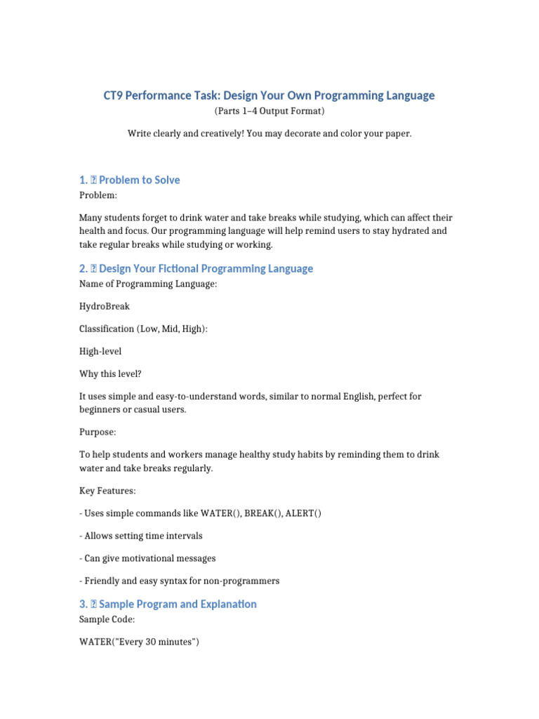 CT9 HydroBreak SampleOutput | PDF