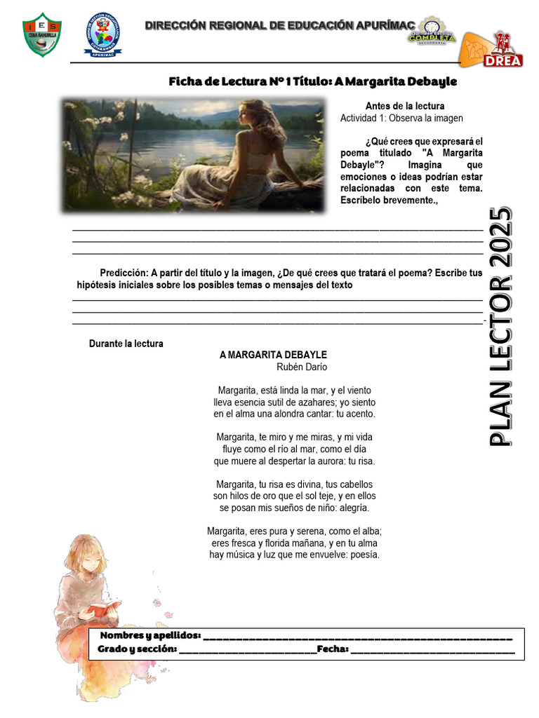 Fichas de Lecturas 2°-1-4 | PDF