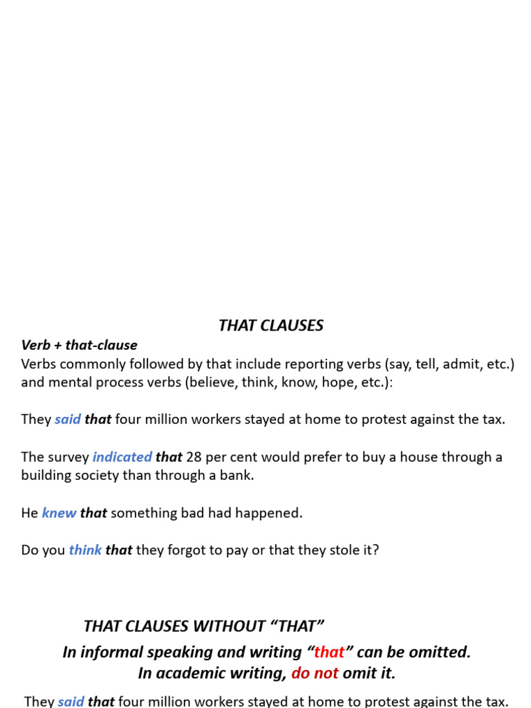 Grammar 1 Unit 15 Class 2 | PDF | Clause | Verb