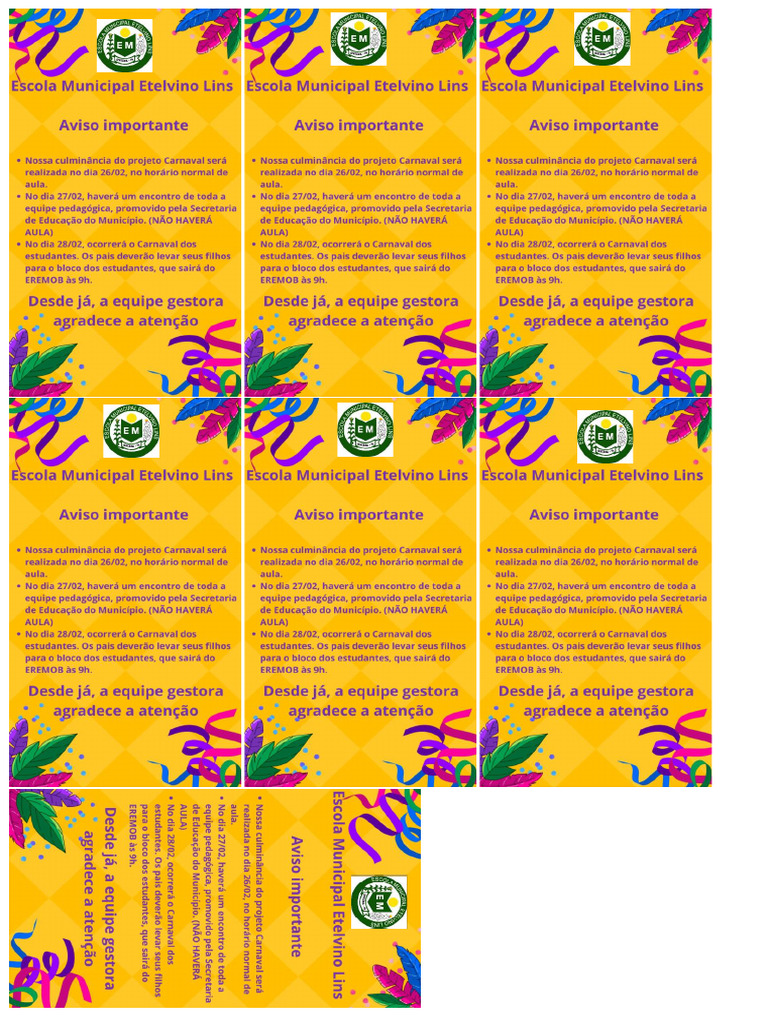 Aviso Carna | PDF