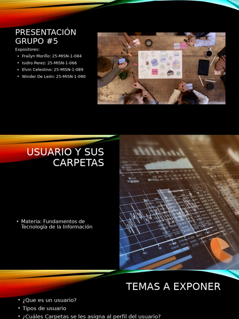 Diapositiva Grupo#5 Exposicion LJ Fundamentos de Tecnologia de La Informacion | PDF | Usuario ...