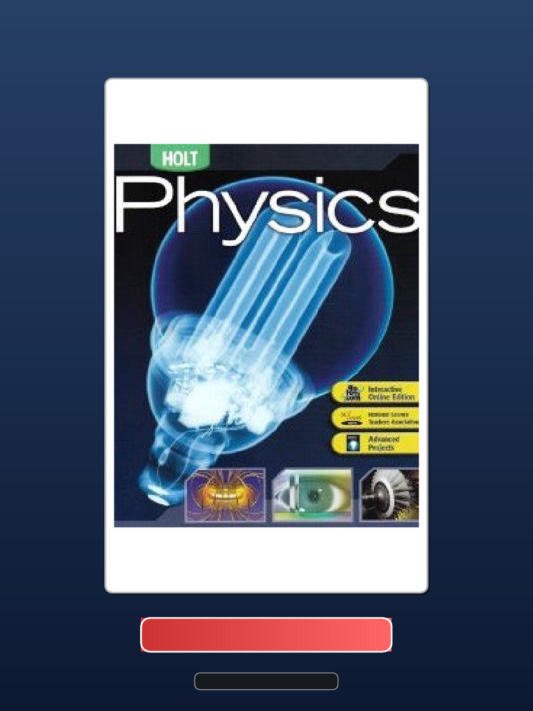 Holt Physics 6th Edition Test Bank PDF Download | PDF | Physics ...