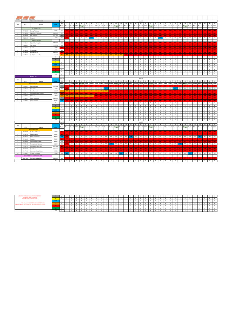April-May 2025 Wheel DT Schedule | PDF