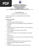Cook Fest Judging Criteria | PDF