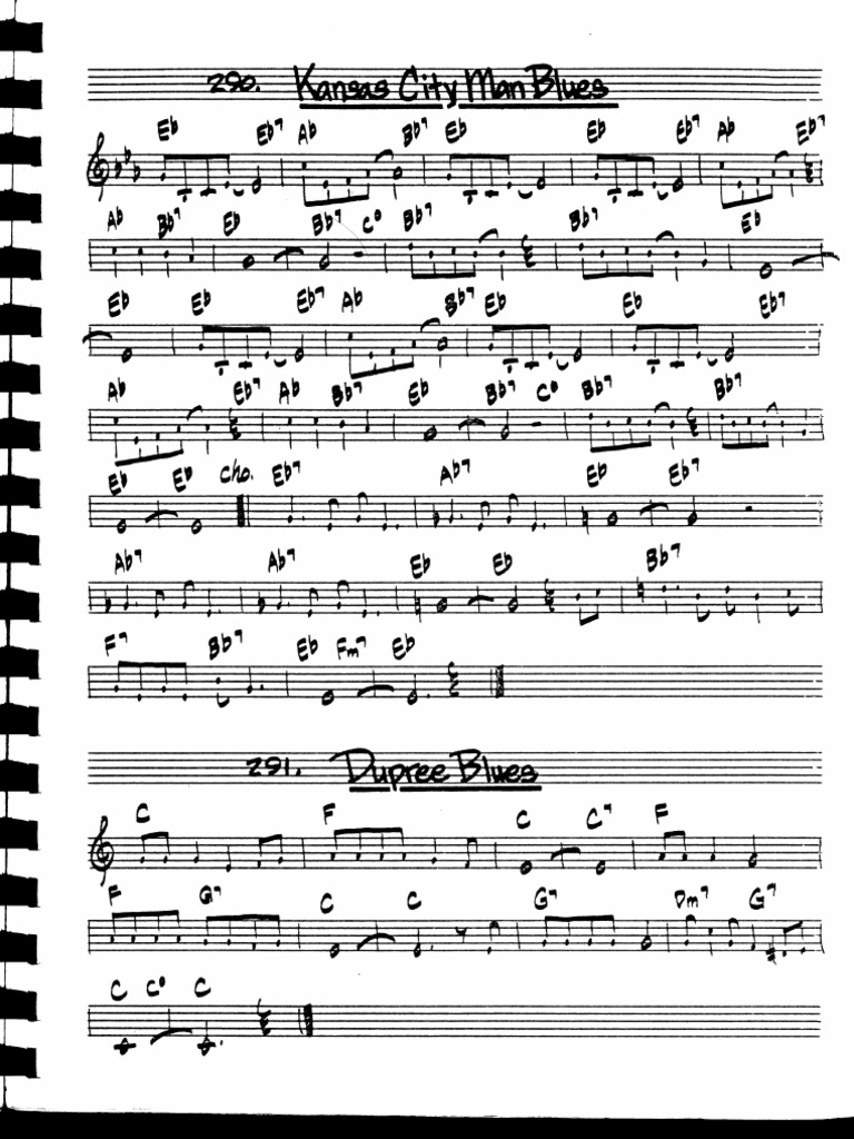 290 Kansas City Man Blues | PDF
