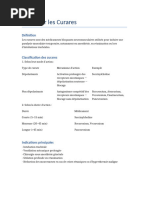 Les Curares | PDF | Acétylcholine | Synapse