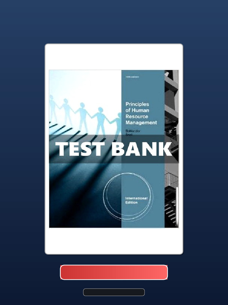 Complete Bundle Principles of Human Resource Management 15 Ed Snell ...