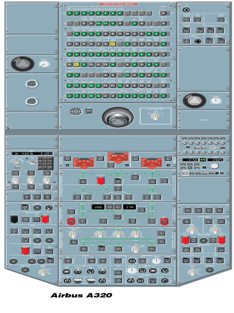 A320 Overhead Panel | PDF