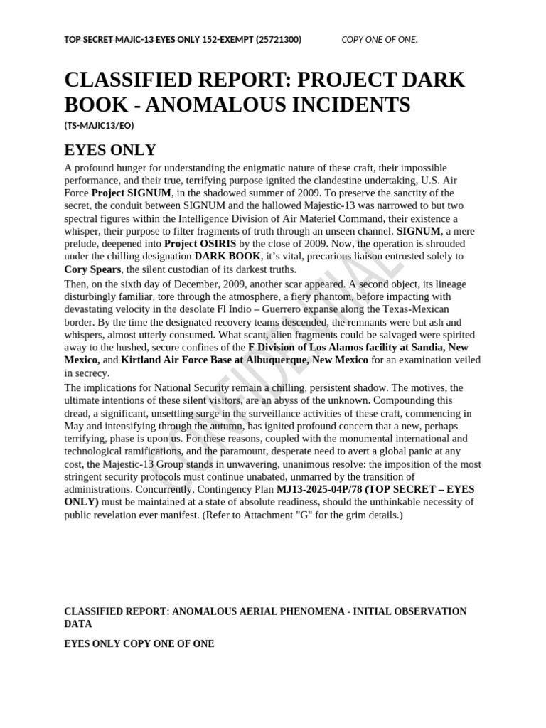 Declassified Top Secret Remote Viewing Program | PDF | Unidentified ...