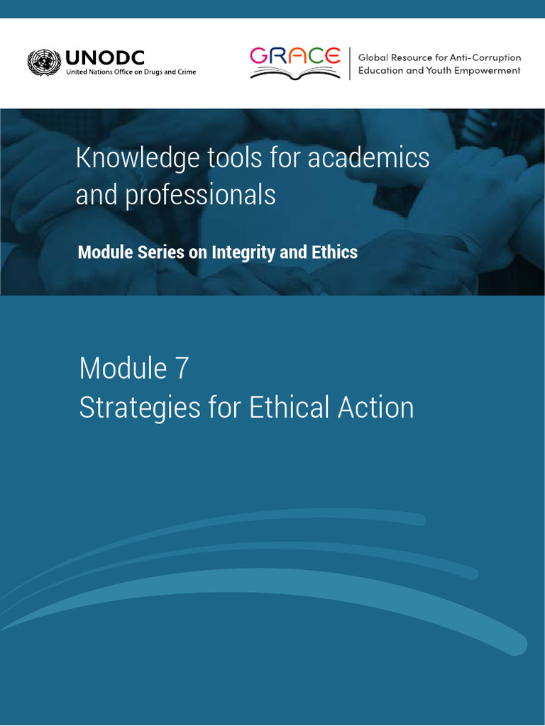 Integrity and Ethics Module 7 Strategies For Ethical Action | PDF | Learning | Integrity