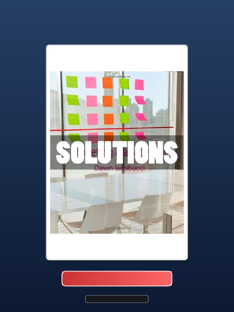 Complete Bundle Marketing Management 1 Ed Iacobucci Ebook and TestBank ...
