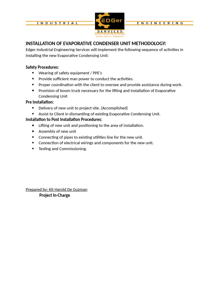 Evap Condenser Unit Methodology - De0dce4b 6daf 4051 8834 3b769cf59ff3 ...