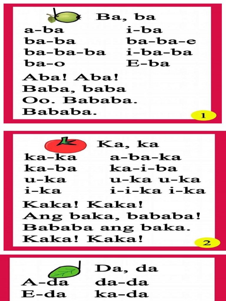 Marungko Reading | PDF