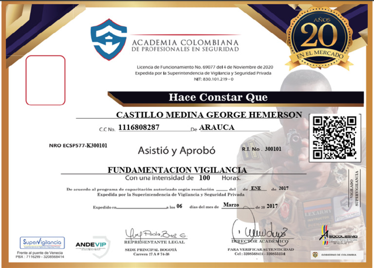 Fund Castillo Medina George Hemerson | PDF