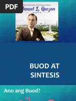 Pagsulat NG Buod | PDF