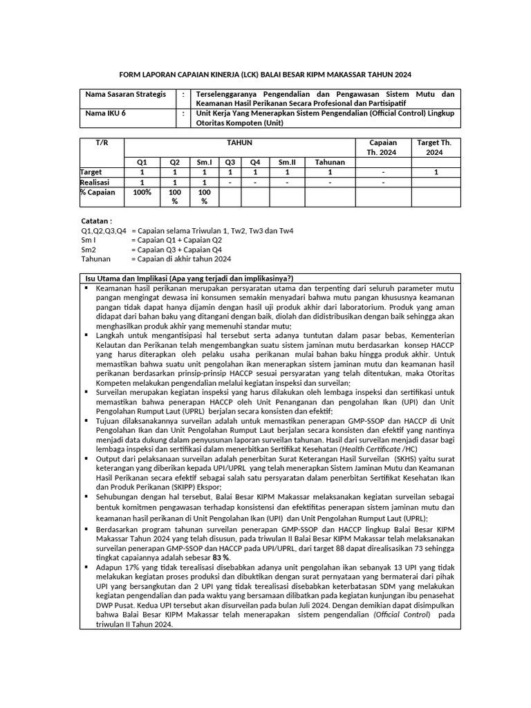LCK - Iku 6 TW 2 2024 (Official Control) | PDF